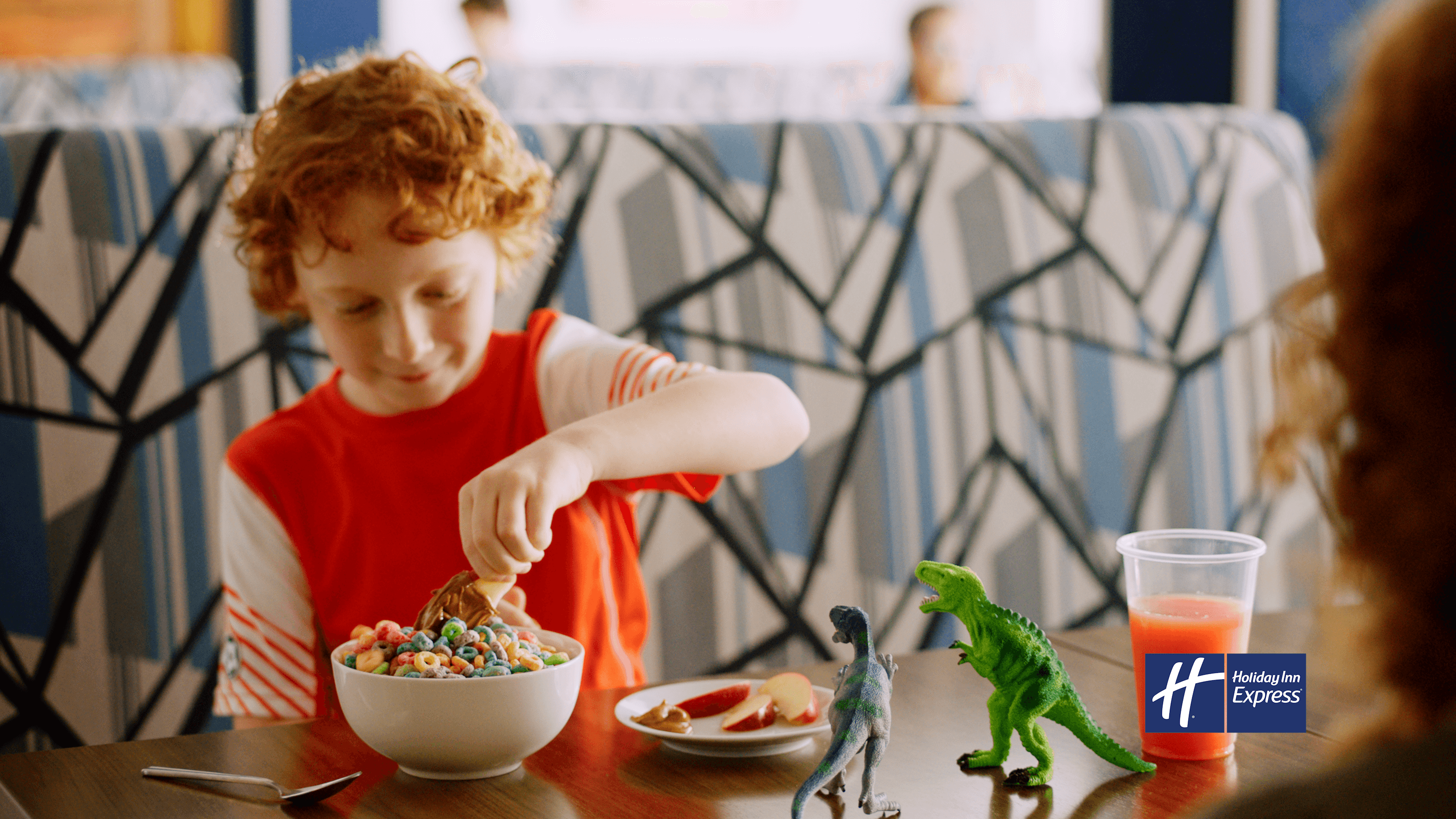 DAGGER - Welcoming back Holiday Inn Express’ signature free breakfast.